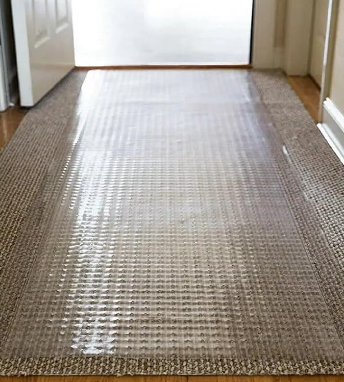 Amazon.com: Clear Vinyl Plastic Floor Runner (27 in x 10 ft.) : Home ...