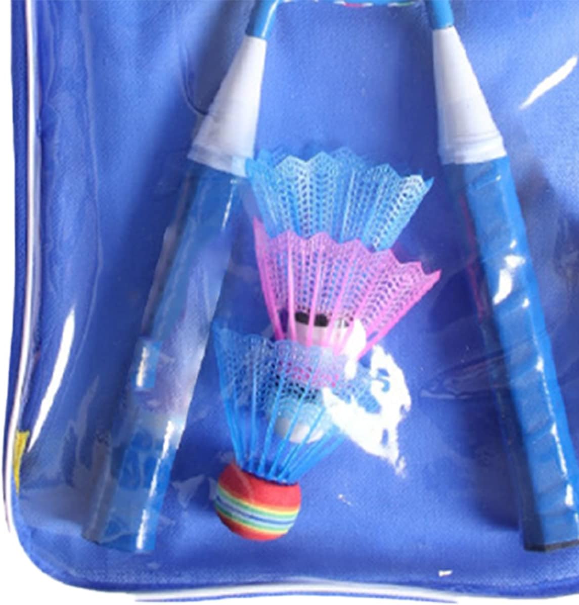 Kids Lightweight Sports Racket, Recessed Frame Childrens Badminton ...