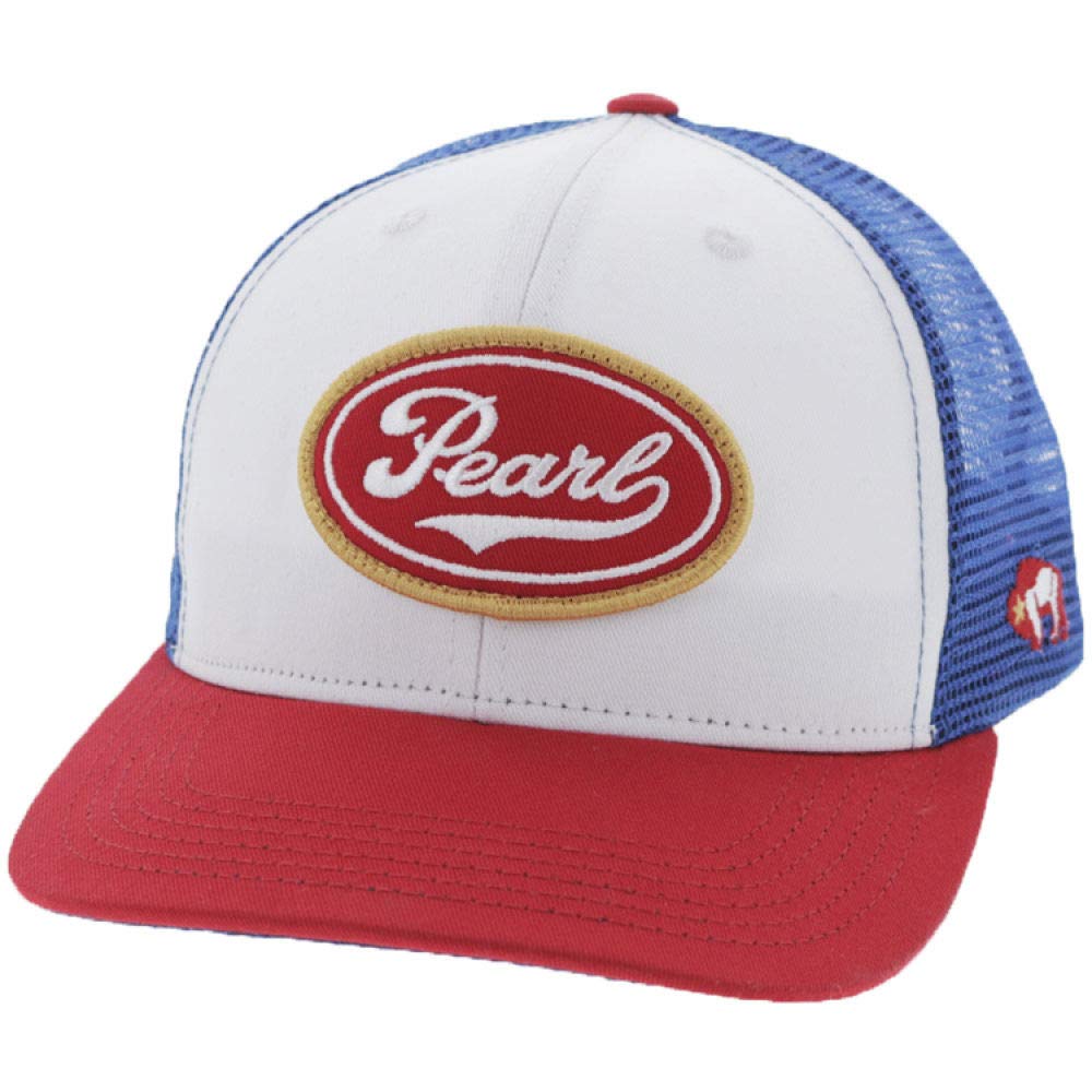 Snapklik.com : Pearl Trucker Cap White/Blue