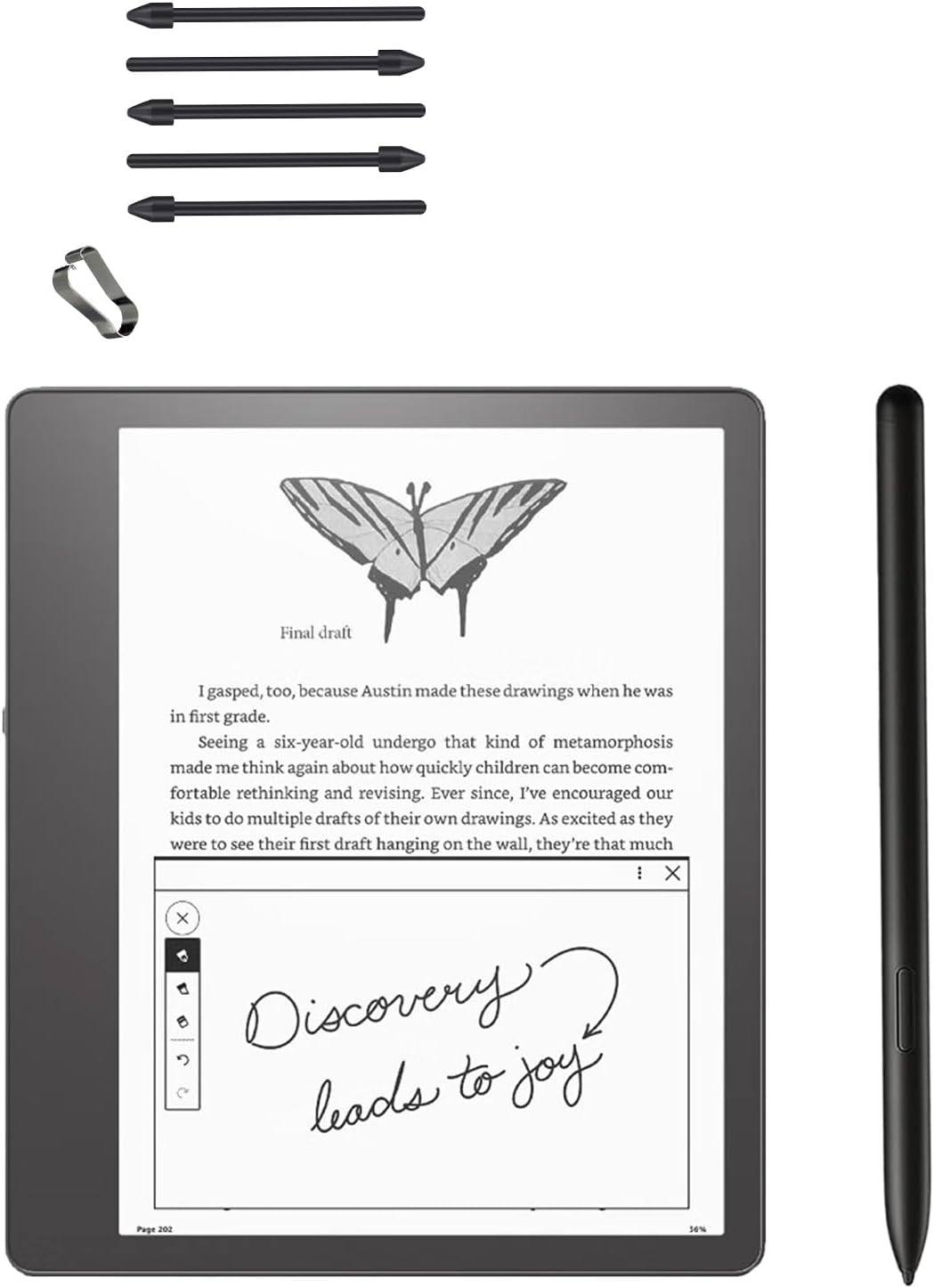 Amazon.com: Stylus Pen Replacement for Kindle Scribe,4096 Pressure ...