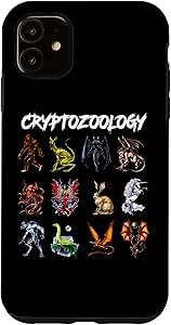 Amazon.com: iPhone 11 Cryptozoology Cryptid Creatures Fantasy Mythical Monsters Case : Cell ...