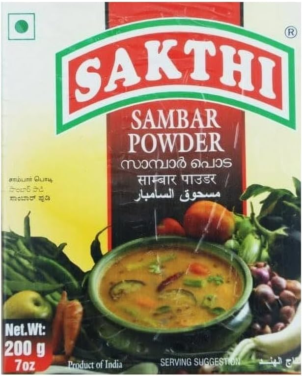 Sakthi Sambar powder, Authentic South Indian Flavor, Spice mix to ...