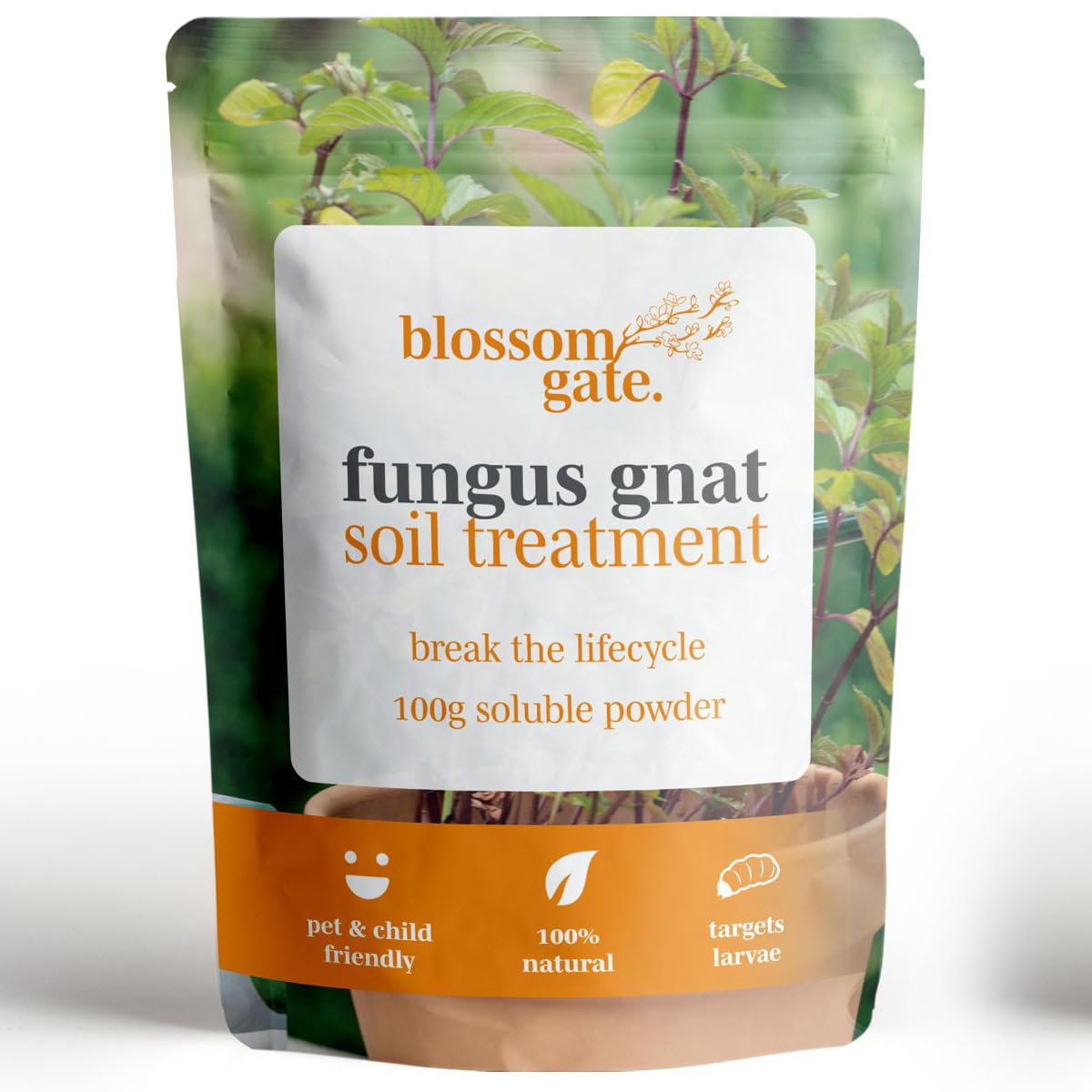 Anti-Fungus Gnat Soil Treatment Multi-Pest Control for Gnats, Black ...