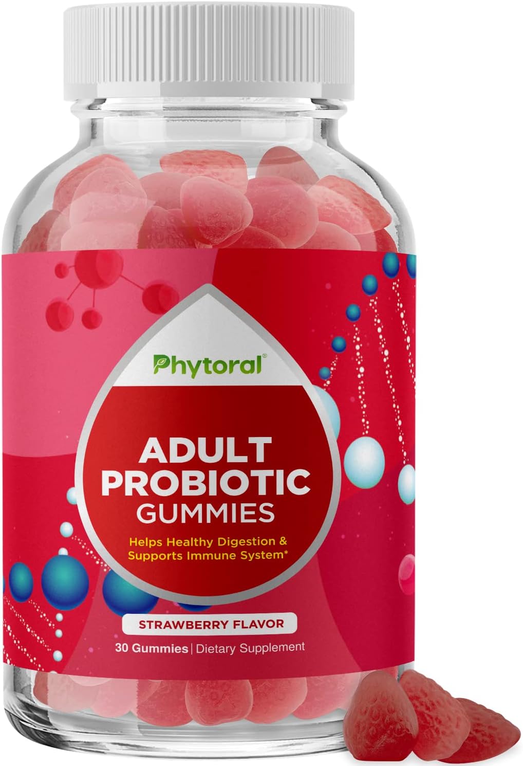 Amazon.com: Healthy Gut Probiotic Gummies for Adults - Organic ...