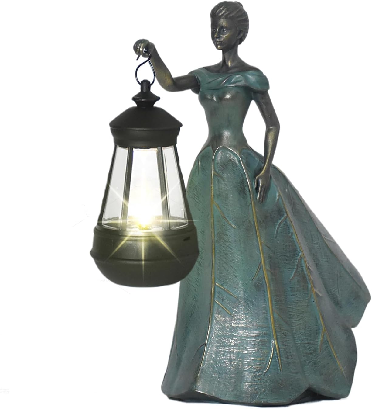 Amazon.com: Guichifun Sculptures Home Decor Female Statue - Resin ...