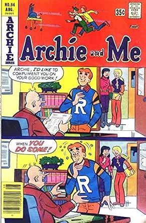 Amazon.com: Archie and Me #94 VG ; Archie comic book | August 1977 ...