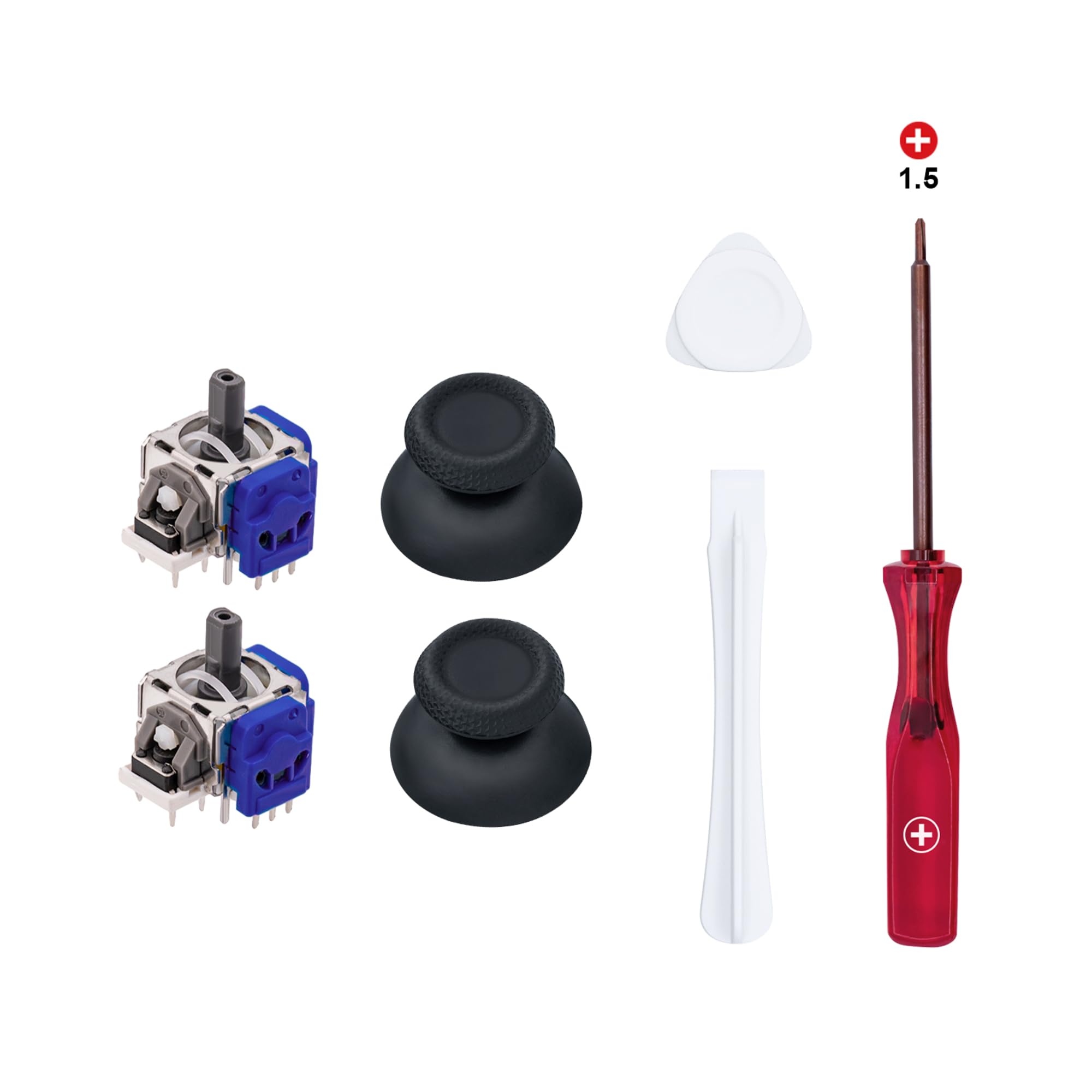 Snapklik.com : 7 In 1 Hall Effect Joystick Analog Replacement And ...