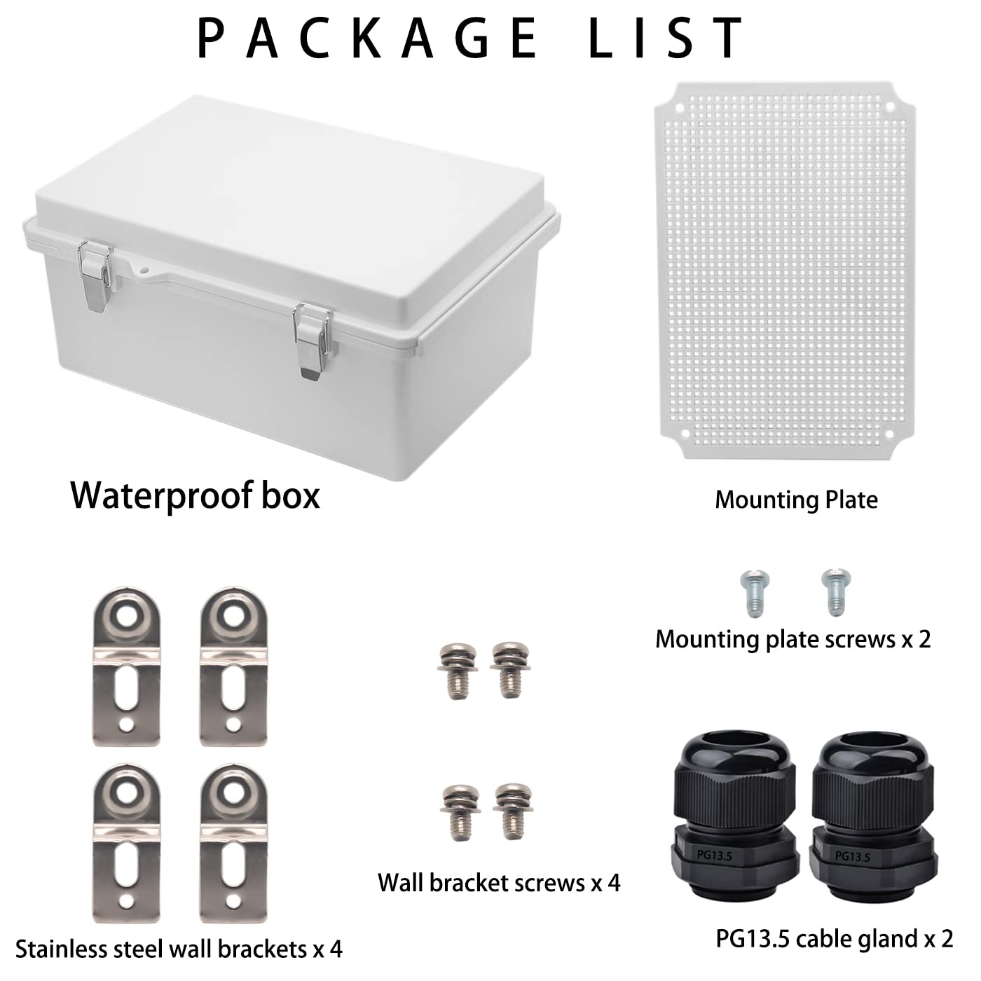 Snapklik.com : YETLEBOX Outdoor Waterproof Electrical Box Junction Box ...