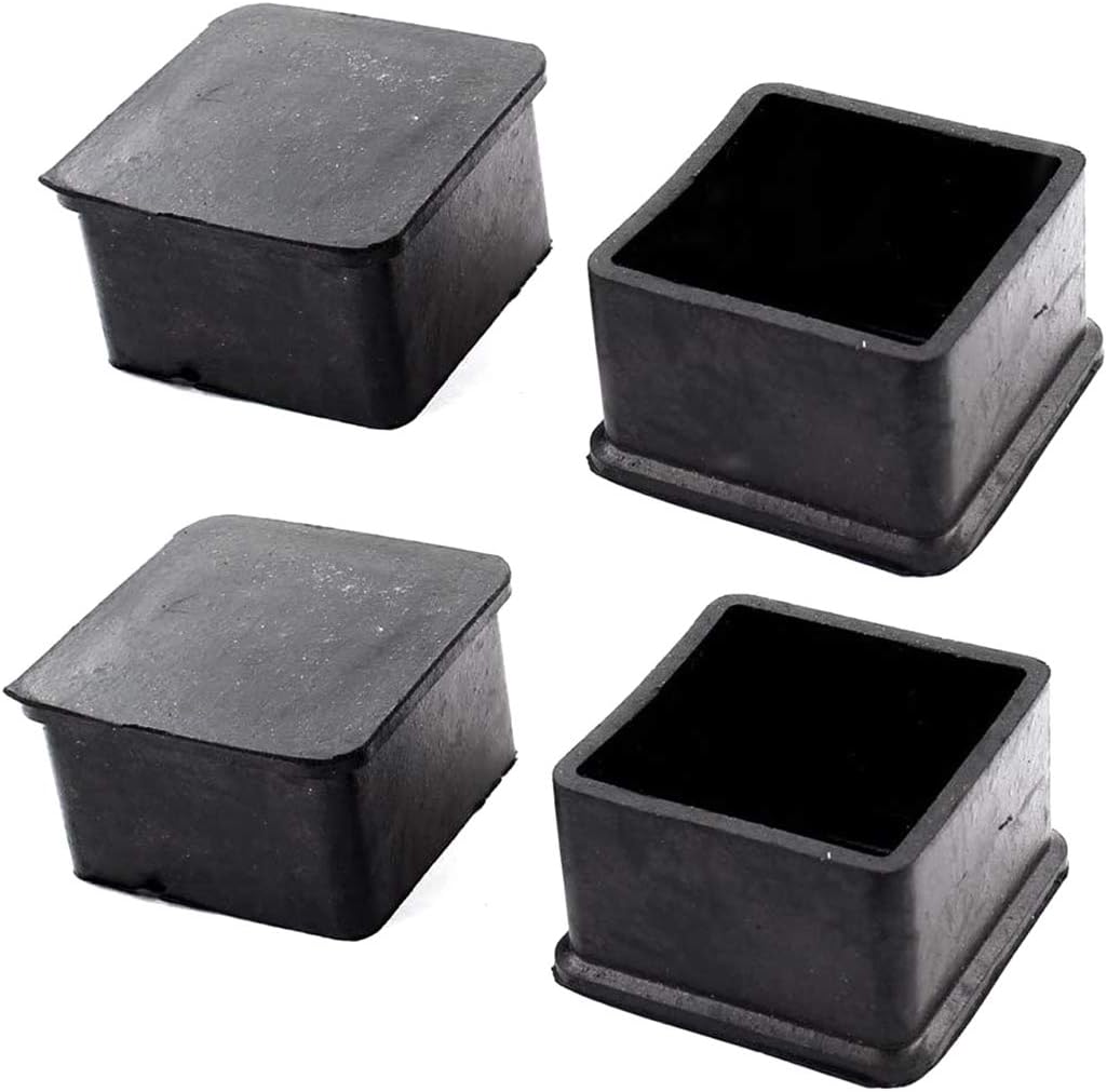 4Pcs 2” Chair Leg Caps Furniture Table Covers Floor Protectors Non-Slip ...