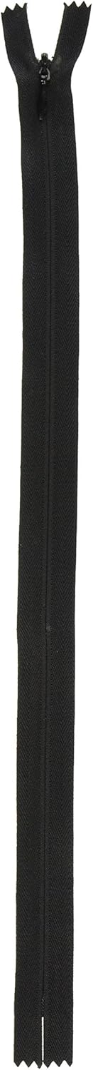 Coats Thread & Zippers Invisible Zipper, 12-Inch to 14-Inch, Black ...
