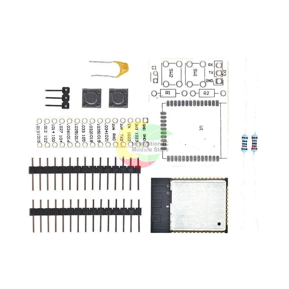 Electronikz Esp 32 Esp Wroom 32 Rev1 Wifi Wireless Bluetooth Module
