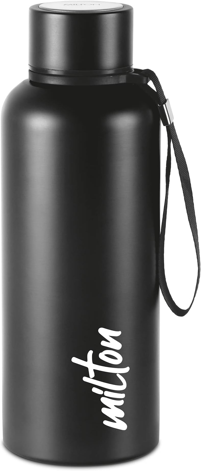 Milton Alice 600 Thermosteel Bottle, 580 ml, Black | 24 Hours Hot and ...