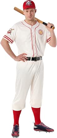 Amazon.com: Morph Adult Baseball Costume Men League Coach Outfit ...