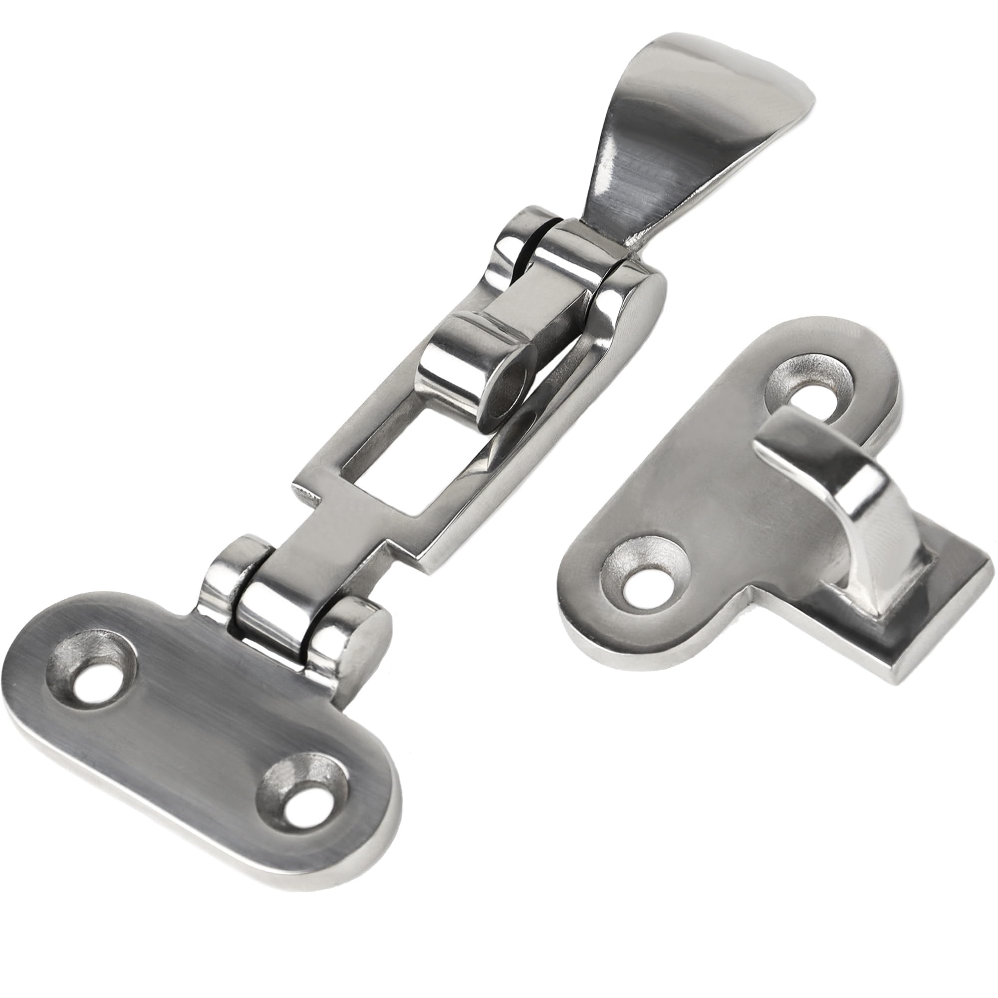 Snapklik.com : YANYUCB Boat Door Lock Latch Anti-Rattle 316 Stainless ...