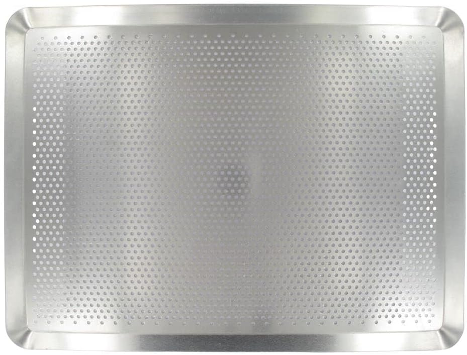 Zenker 1540350 Perforated Aluminium Baking Tray, Oven Tray, Perforated ...