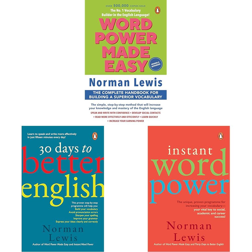 Buy Word Power Made Easy+30 Days to Better English+Instant Word Power ...