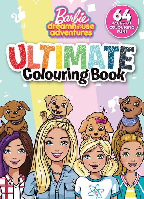 Snapklik.com : Barbie Dreamhouse Adventures: Ultimate Colouring Book