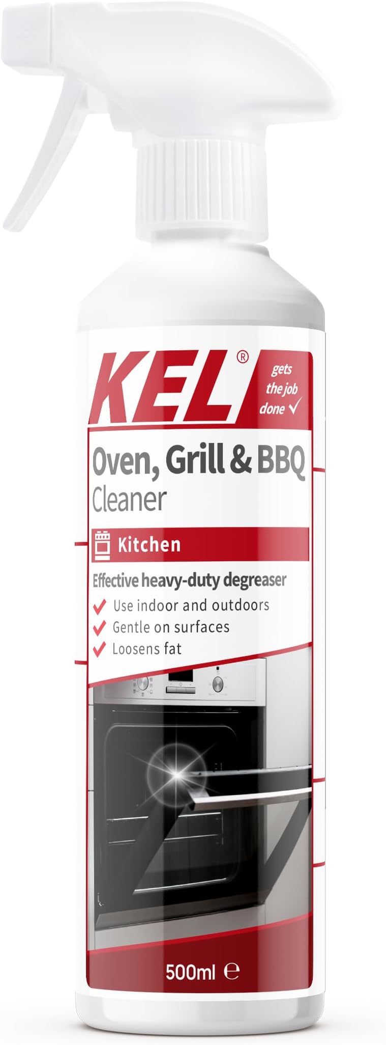 BBQ and Grill Cleaner - High Strength Cleaner and Degreaser - 500ml ...
