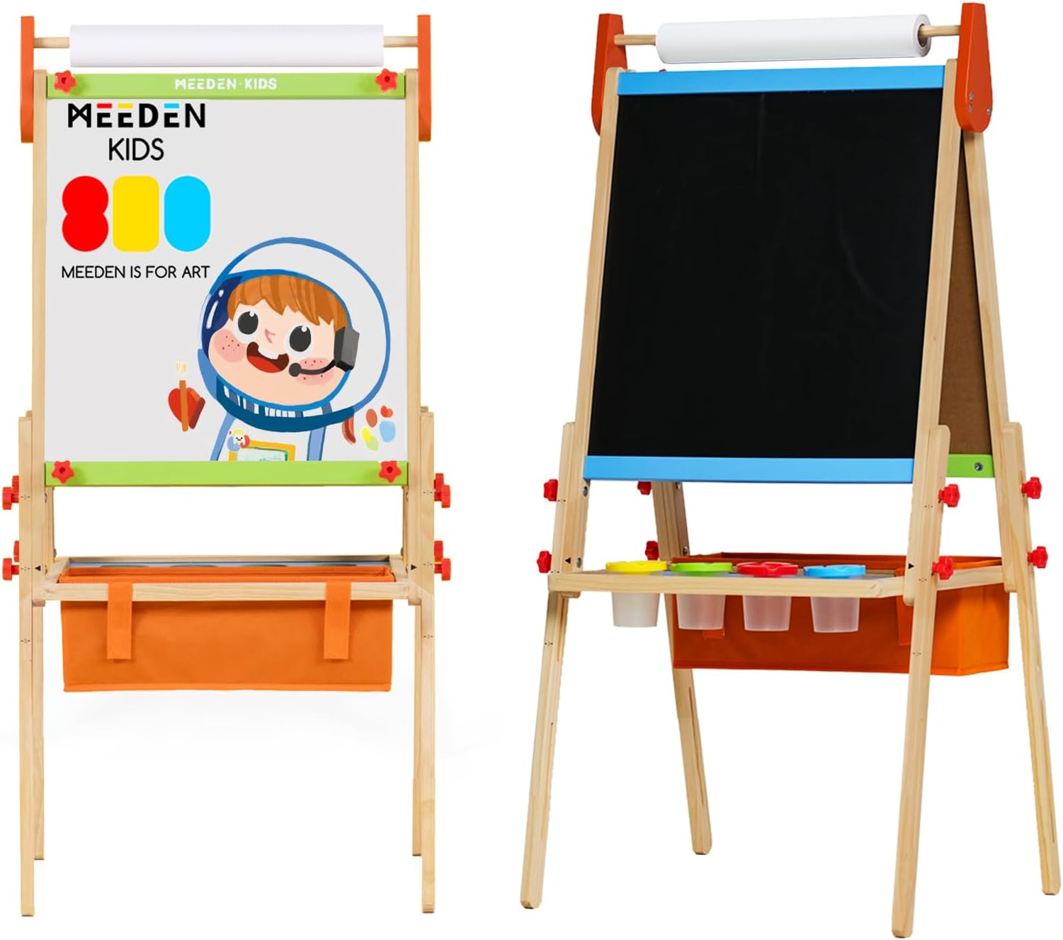 Amazon.com: Donmills Easel for Kids, Children Art Easel Paper Roll,3-in ...