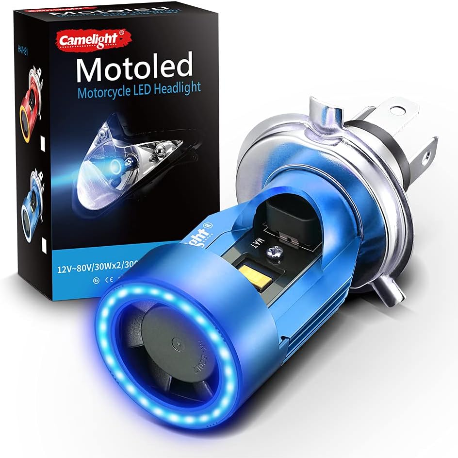Amazon | PIAA バイク用ヘッドライトバルブ LED 6000K デュアルビーム 12V 5/6W HS1 1個入 MLE7 | ヘッドライト | 車＆バイク