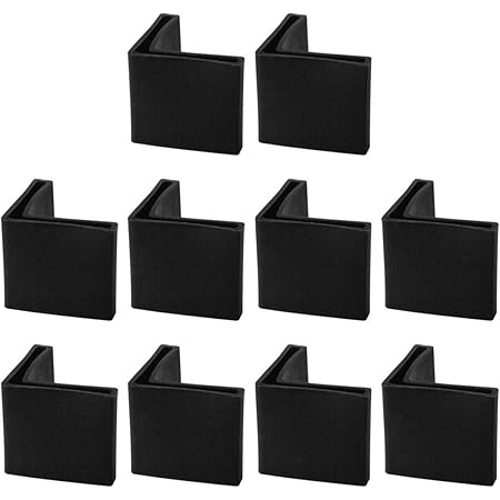 L Shaped Angle Iron Foot Pads - 32mm Angle Iron End Caps PVC Corner ...