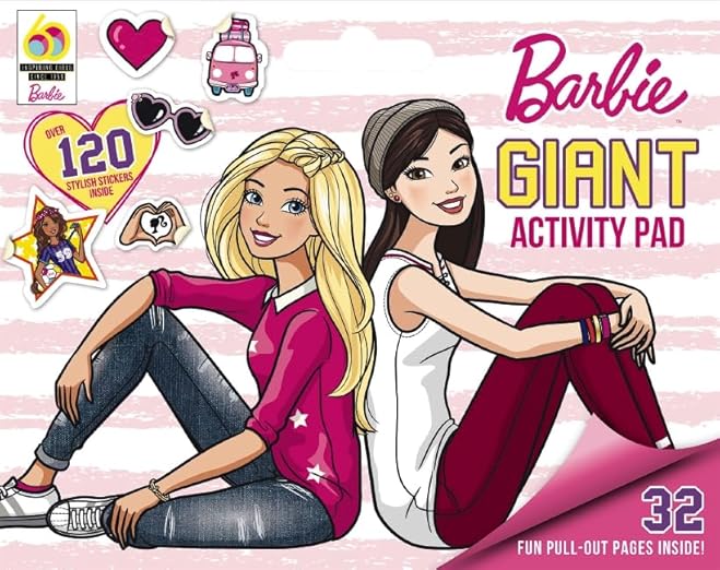 Barbie Giant Activity Pad: unknown author: 9781760667061: Amazon.com: Books
