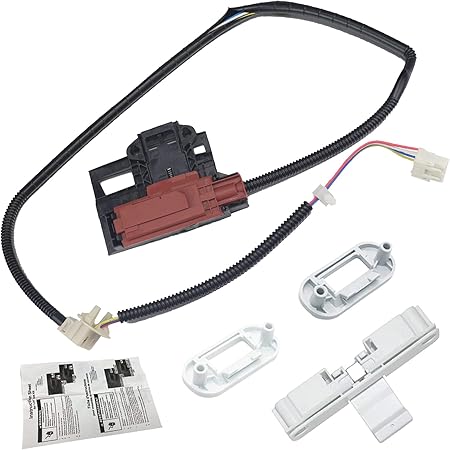 Amazon.com: W10404050 W10238287 Washer Door Lid Lock Switch Latch ...