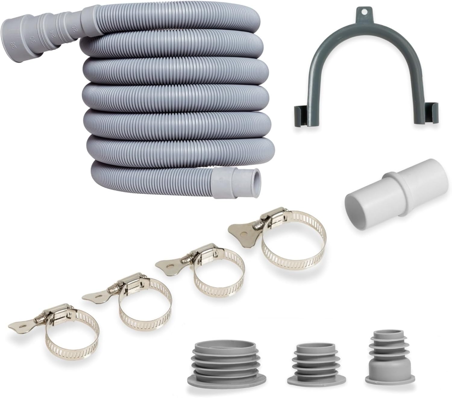 Amazon.com: 10FT Washing Machine Drain Hose - Flexible Dishwasher Hose ...