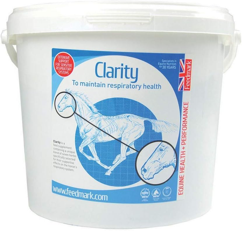FEEDMARK CLARITY® | Premium Horse Supplement To Optimise & Maintain Respiratory Health | 29 Days ...