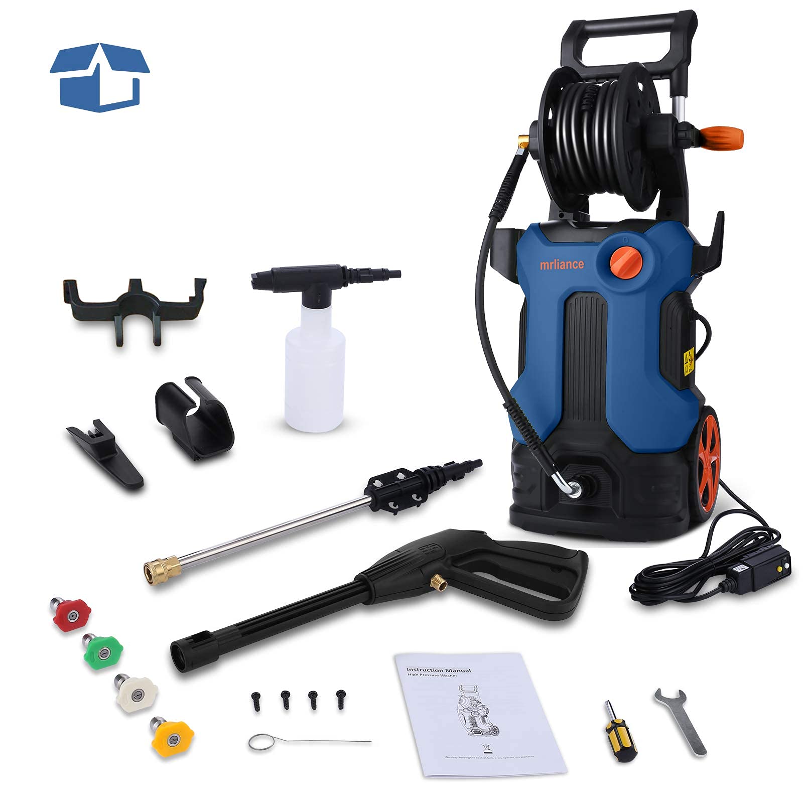 Pro Splash PS-105iR Pressure Washer With Induction Motor, Power Washer ...