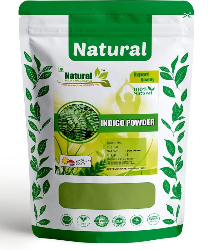 Buy NHAHP 100% Pure Indigo powder - Indigo powder organic for hair ...