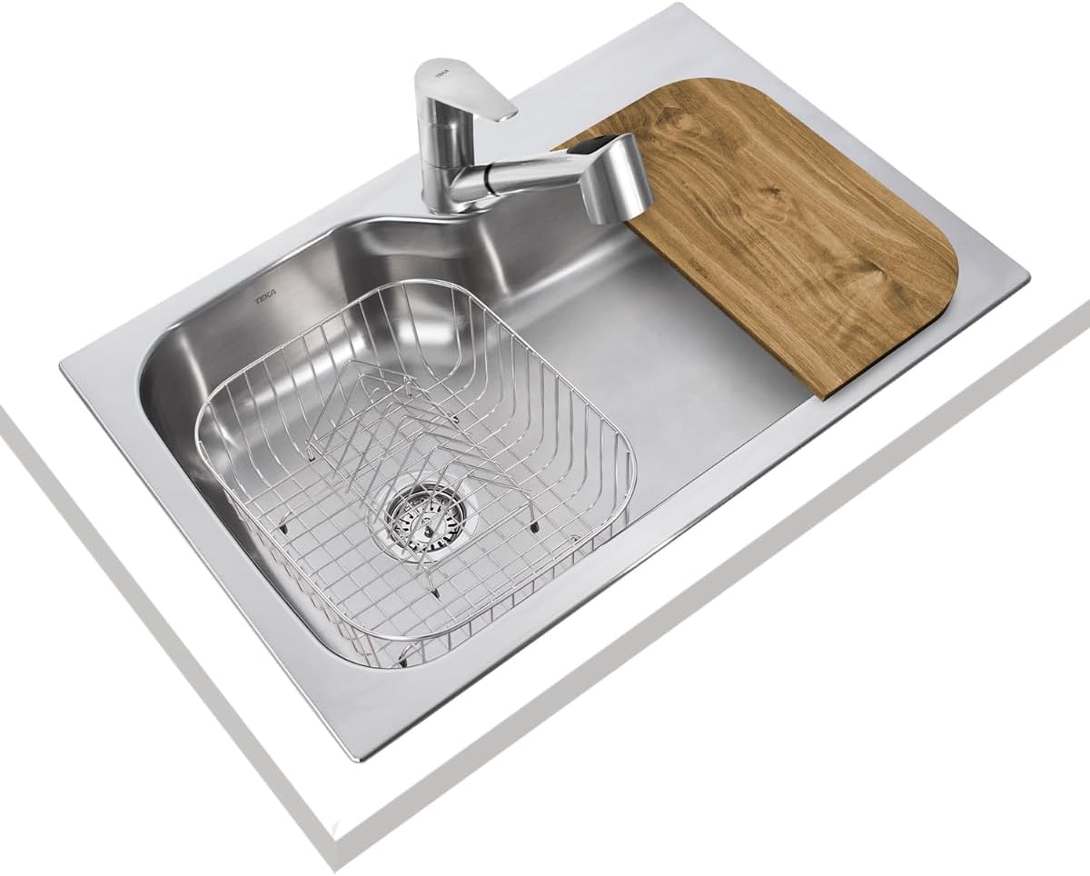 Teka DM 33.22 1C 978 Paquete Tekaway con Tarja Sencilla Double Mount ...