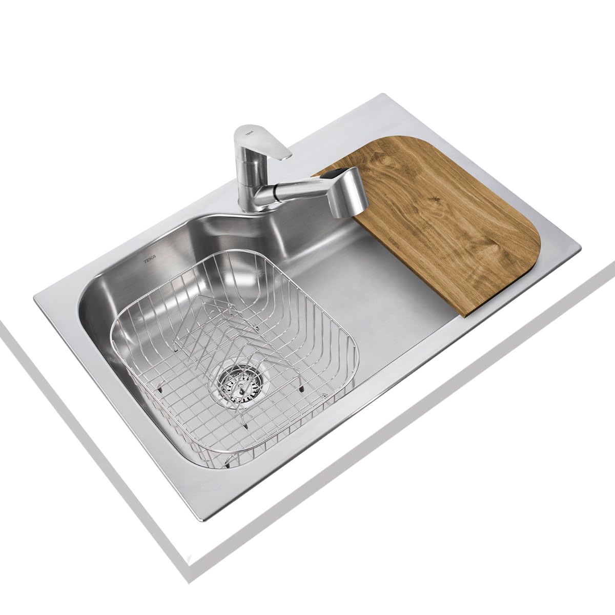 Teka DM 33.22 1C 978 Paquete Tekaway con Tarja Sencilla Double Mount ...