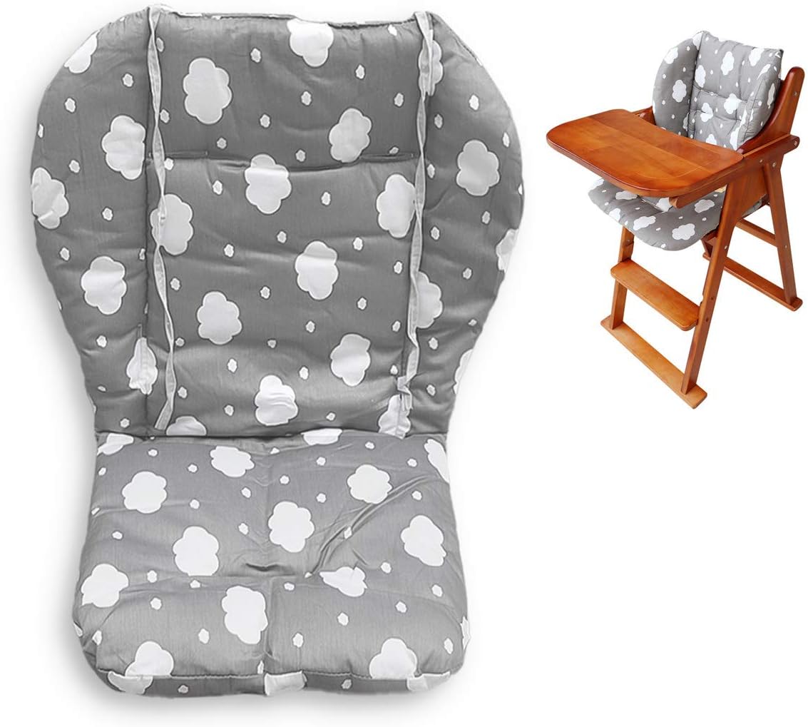 Amazon.com : High Chair Pad, High Chair Cushion, High Chair Cover Pad ...