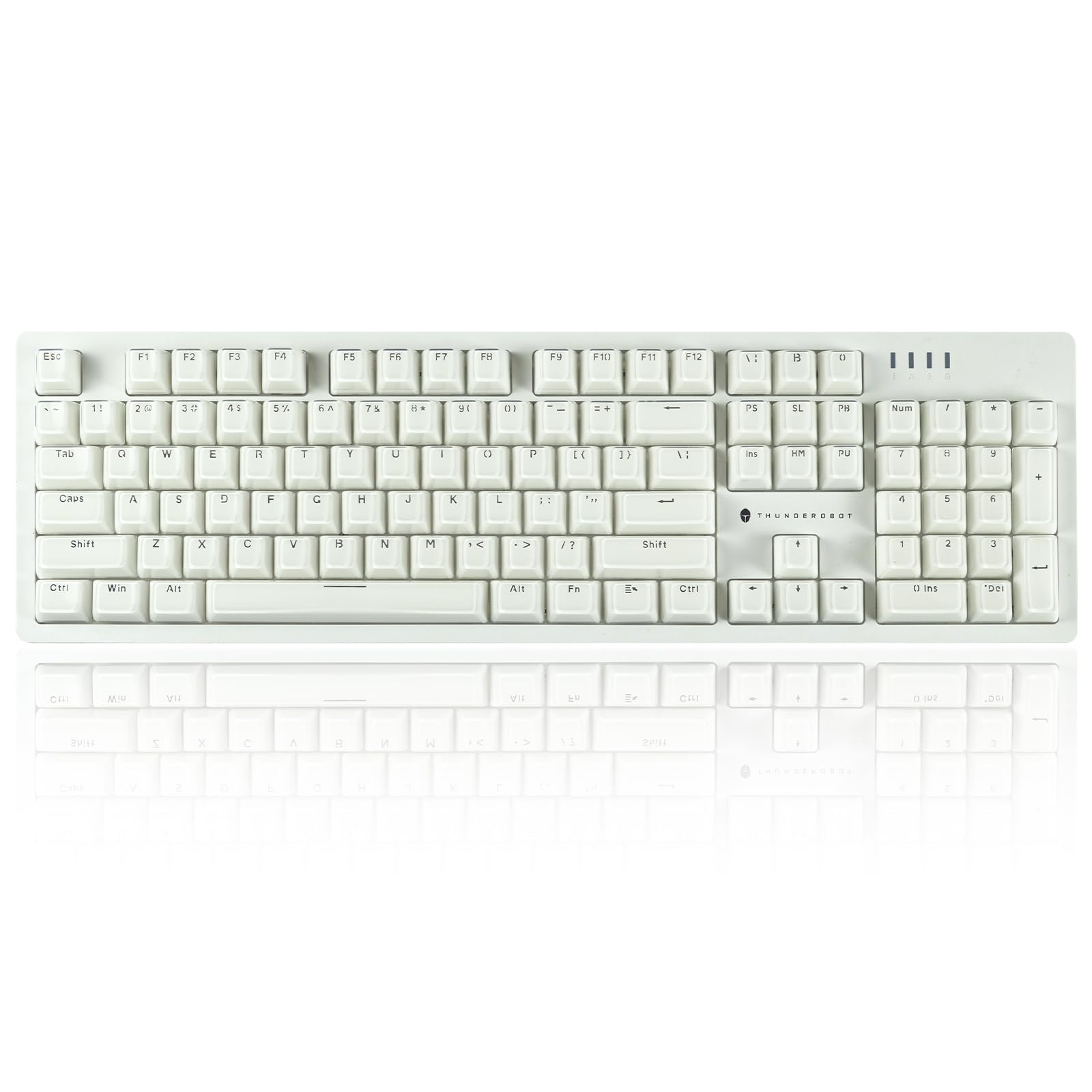 Amazon.com: i Maifu Ray Ice Crystal136pcs Pure White Jelly Keycaps for ...