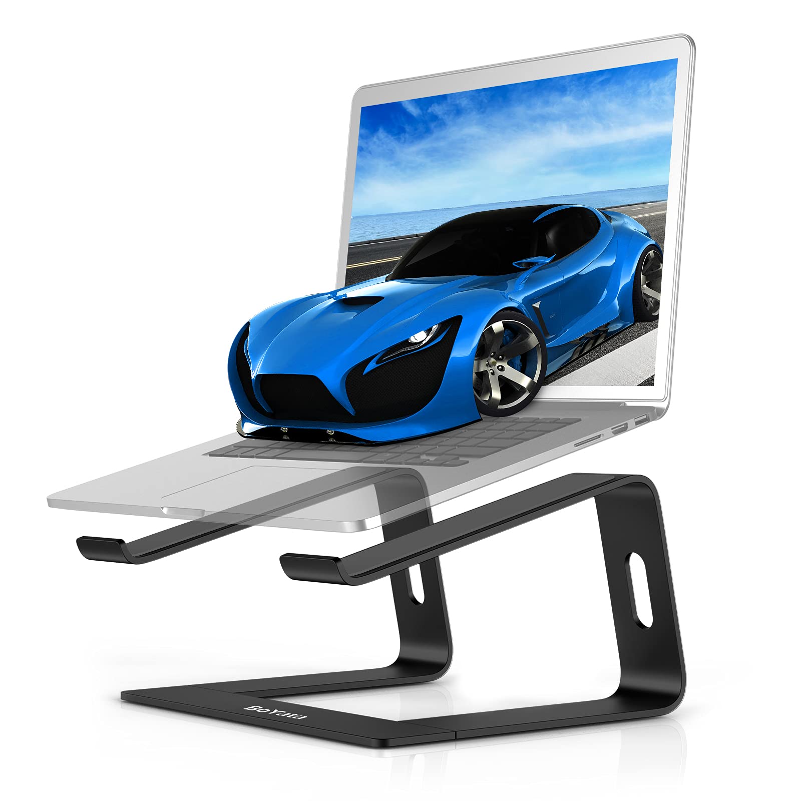 BoYata Laptop Stand: Dismountable with Ventilation, Portable Notebook ...
