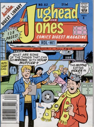 Jughead Jones Comics Digest Magazine No. 62 (The Archie Digest Library, No. 62): Dan DeCarlo ...