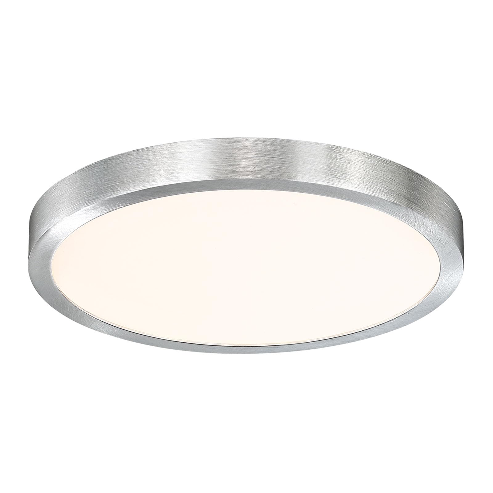 10 Inch Flush Mount Ceiling Light Fixture, Metal and Glass LED Ceiling ...