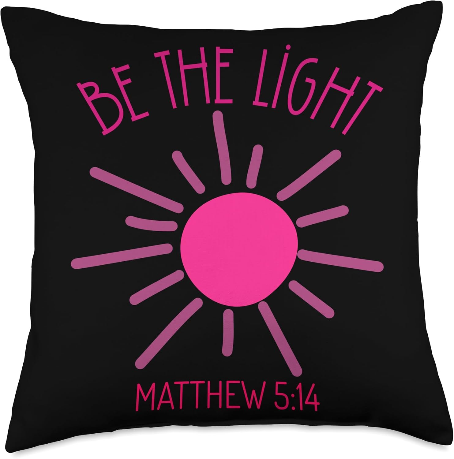 Amazon.com: Holy Trinity Trends Be The Light Faith Religious Jesus Christian Men Women Throw ...