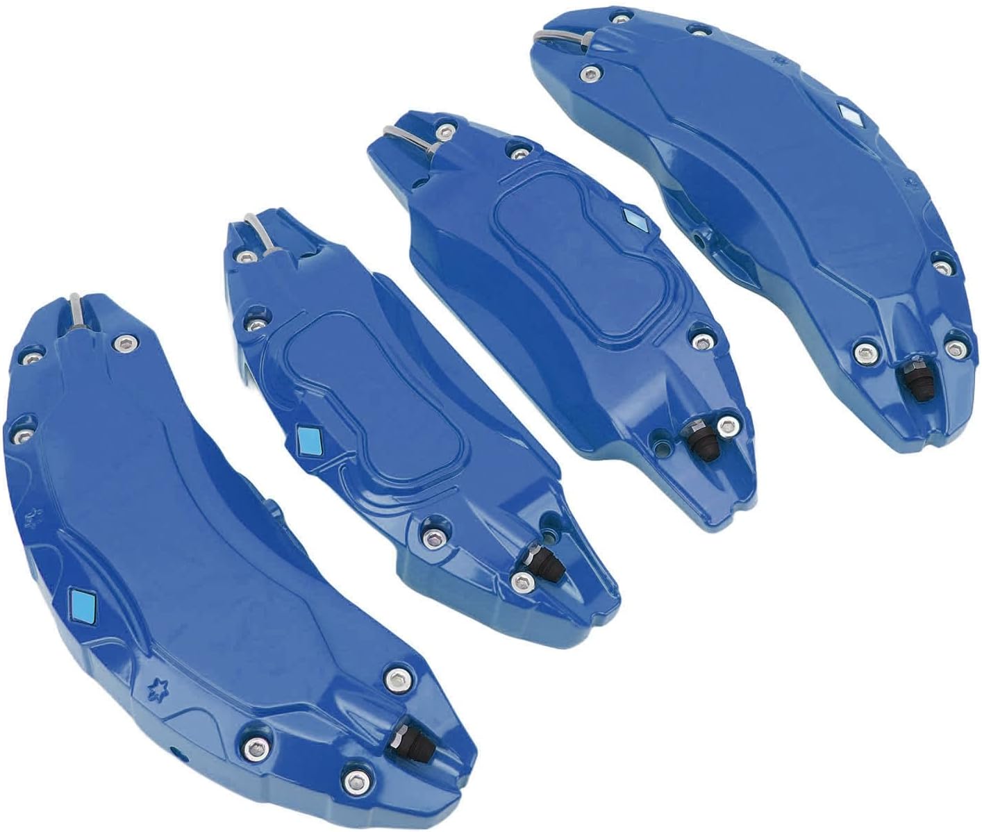 Amazon.com: Raguso Caliper Trim Bright Color Front Rear Brake Caliper ...