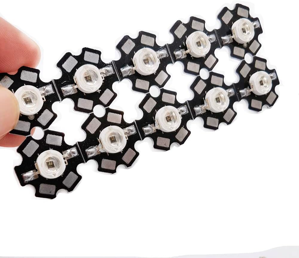 Amazon.com: Cleiscry 10 pcs High Power Led Chip 3W SMD COB Light ...