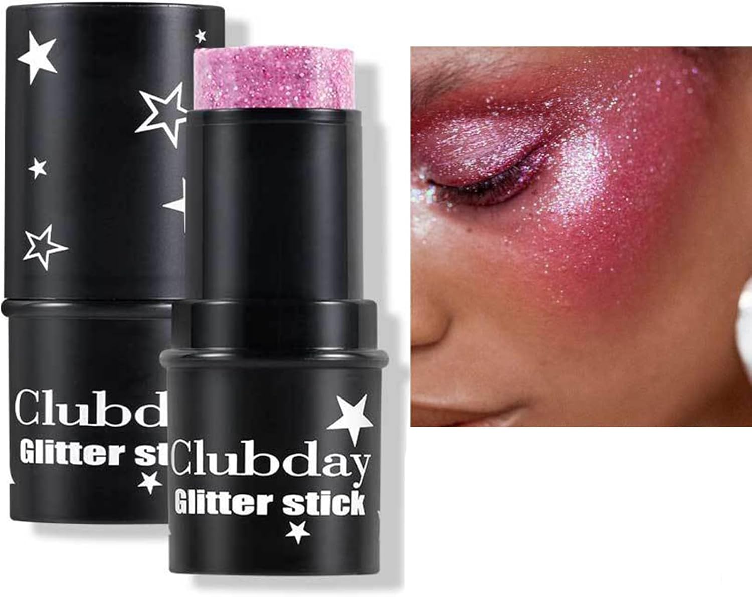 Body Glitter Stick,Face Glitter Body Gel Sequins Shimmer Glitter Stick ...