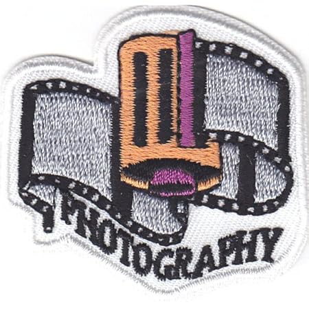 Amazon.com: PHOTOGRAPHY Iron On Patch Profession Photographer : Arts ...