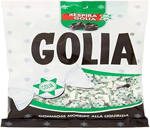 Golia Candy | Goliath Soft Gummies with Licorice | Golia Italian Candy ...