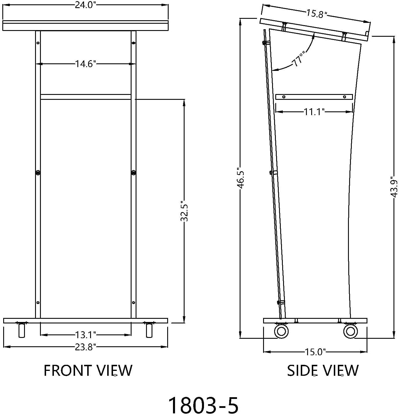 FixtureDisplays® Wood Chruch Podium with Frost Sri Lanka | Ubuy