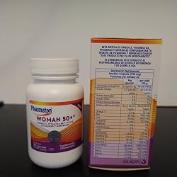 Pharmaton Woman 50+ suplemento alimenticio para mujer. 30 cápsulas ...