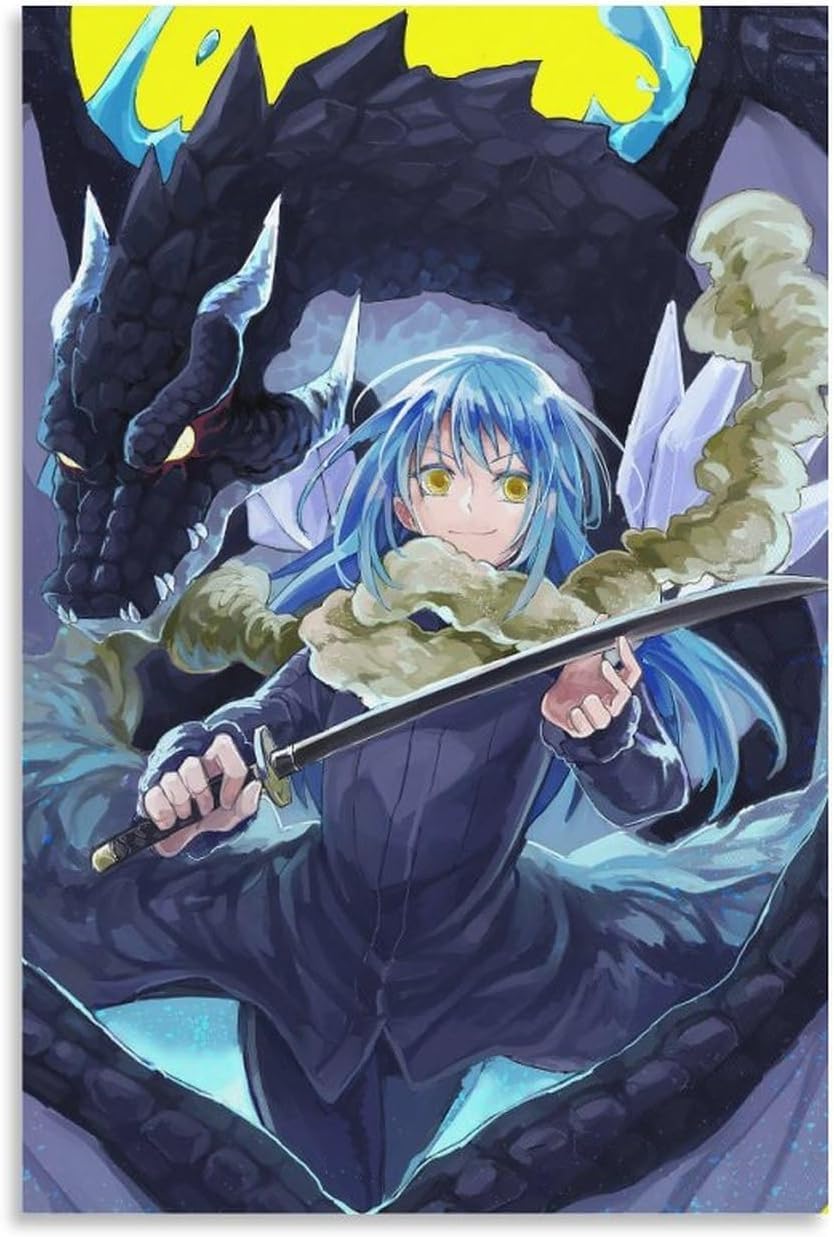 Amazon.com: That Time I Got Reincarnated As A Slime Anime Posters ...