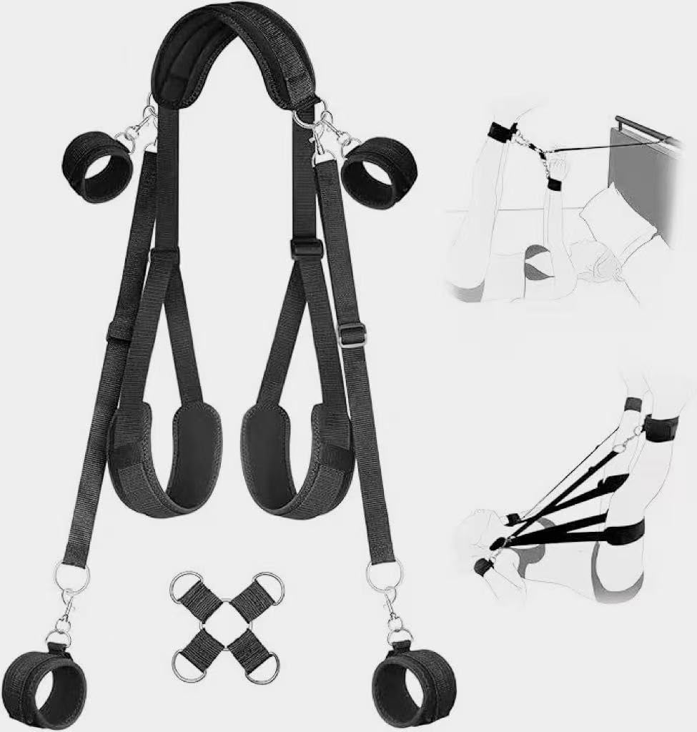 Amazon.com: Upgraded Neck-to-Wrist Sling, Adjustable Leg Straps ...