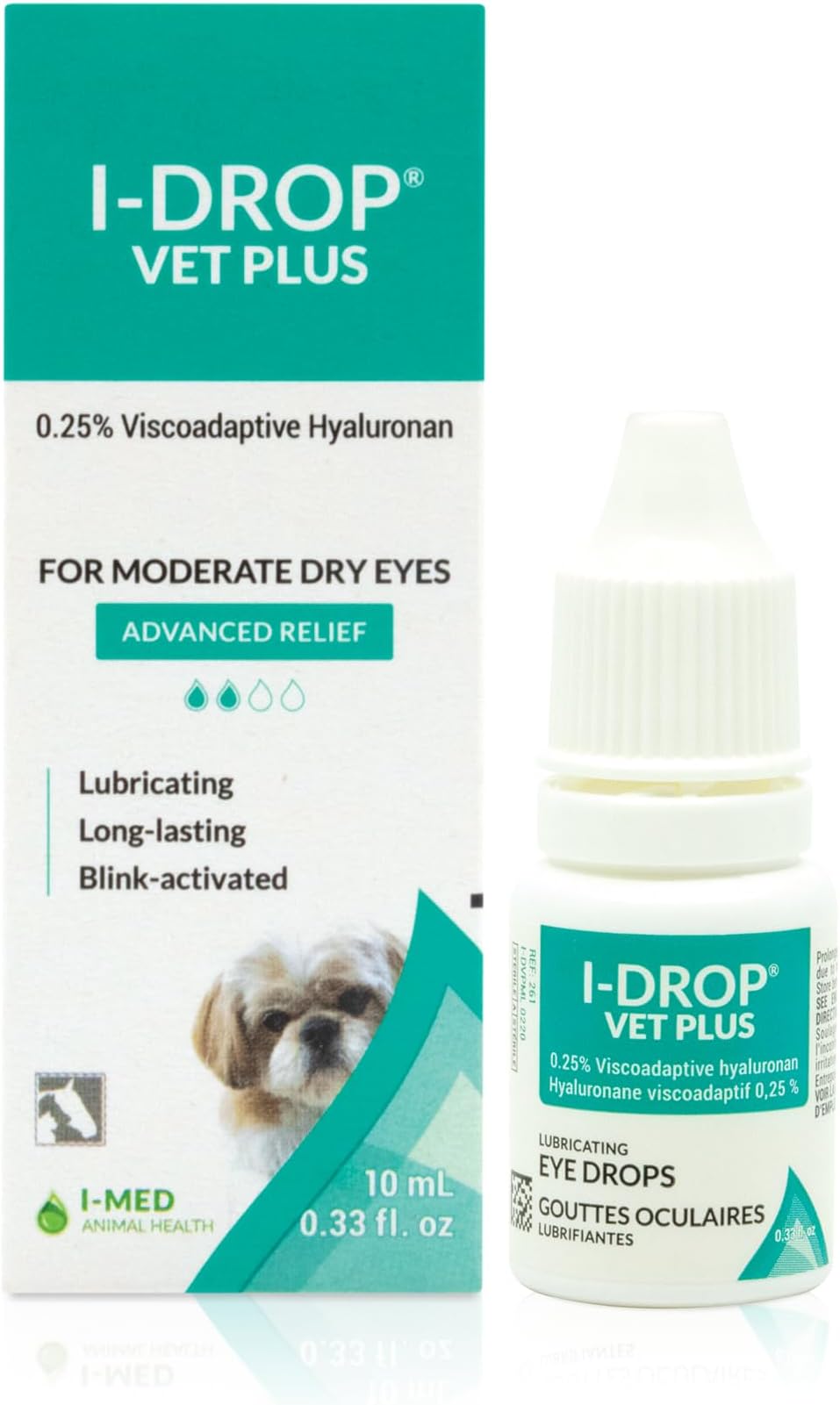 Amazon.com : I-DROP VET PLUS: Pet Eye Drops for Dogs | Lubricate Acute ...