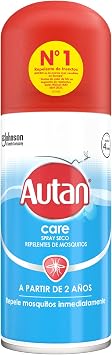 Autan Family Care Repelente - Protege de mosquitos, Spray en seco ...